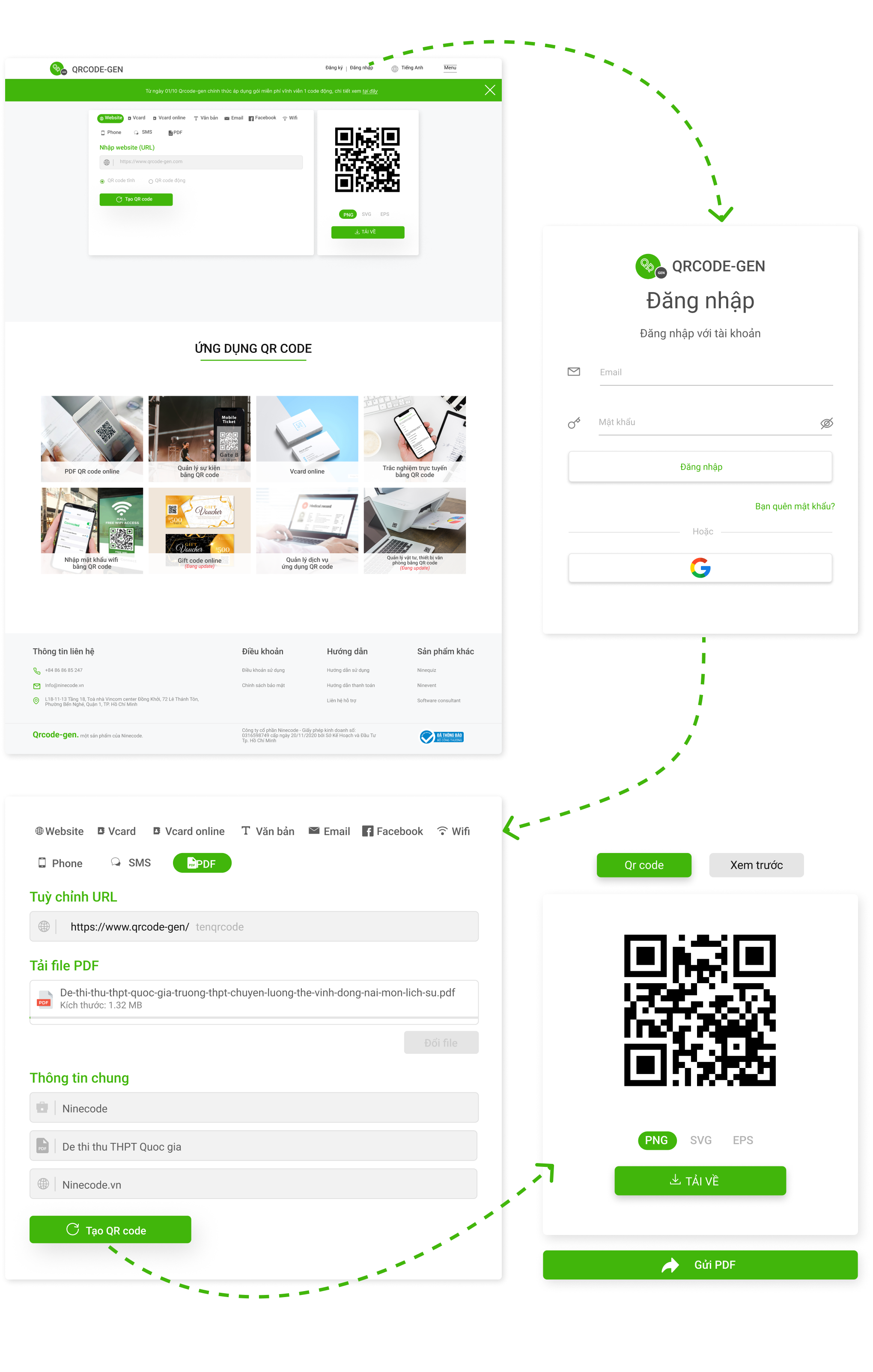 PDF QR CODE ONLINE
